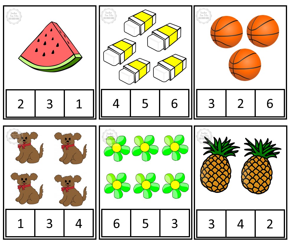 Teacher Fun Files: Number Counting Activity for Kids
