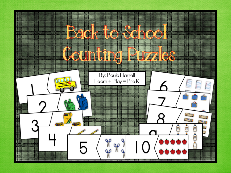 Learn + Play = Pre K: Freebie, Updates, Play Dough and a SALE!