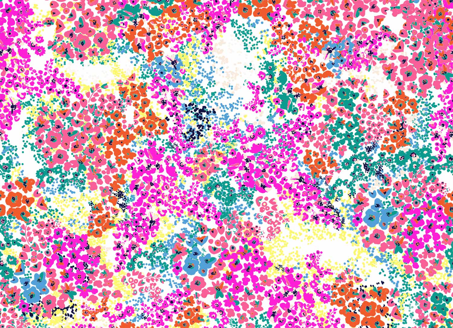 Anna Klein Designs: Colorful Floral Print