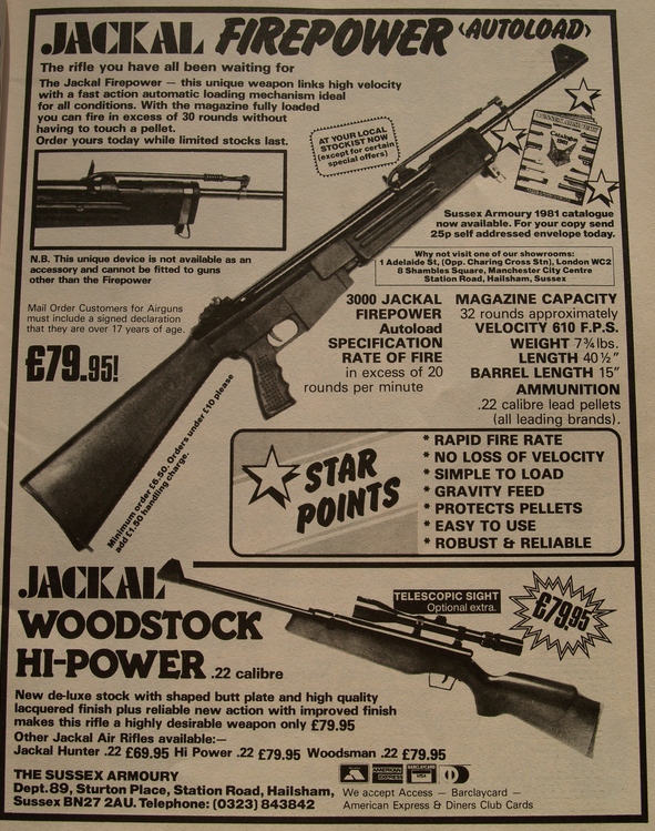 AIR RIFLES AND SHOOTING: Air Arms Jackal - High Power