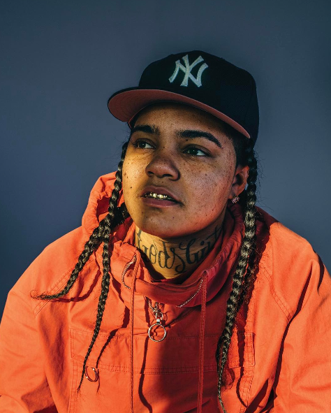 Young MA on the cover of FADER magazine