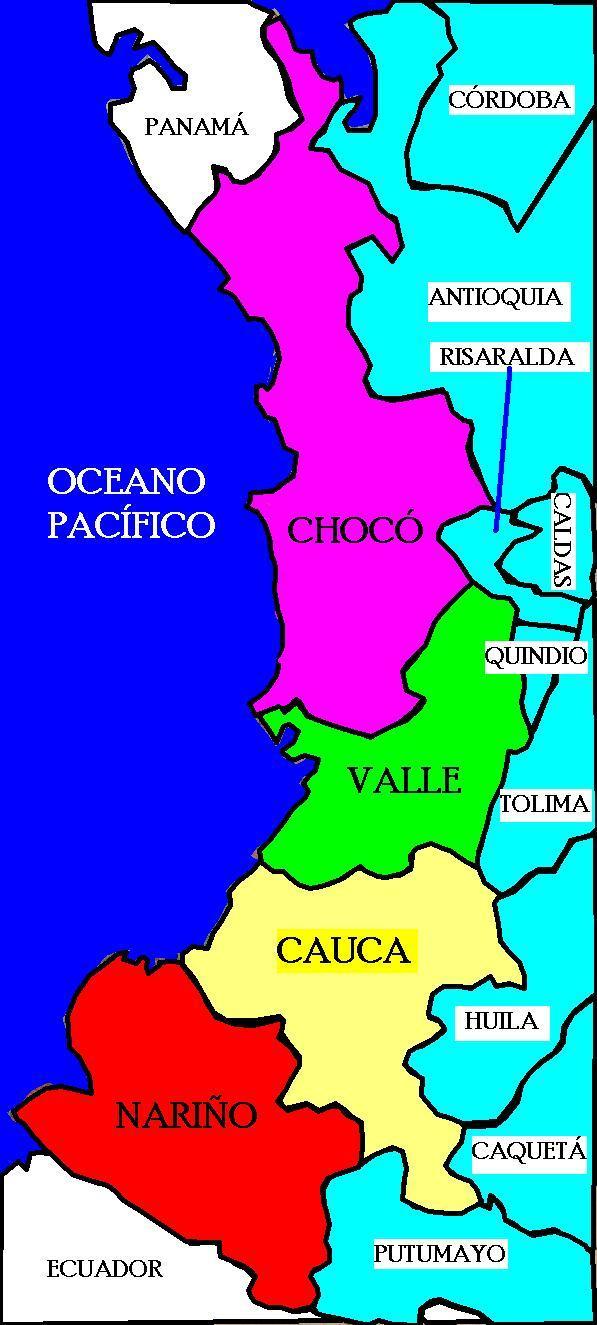Región pacifica: generalidades del pacifico