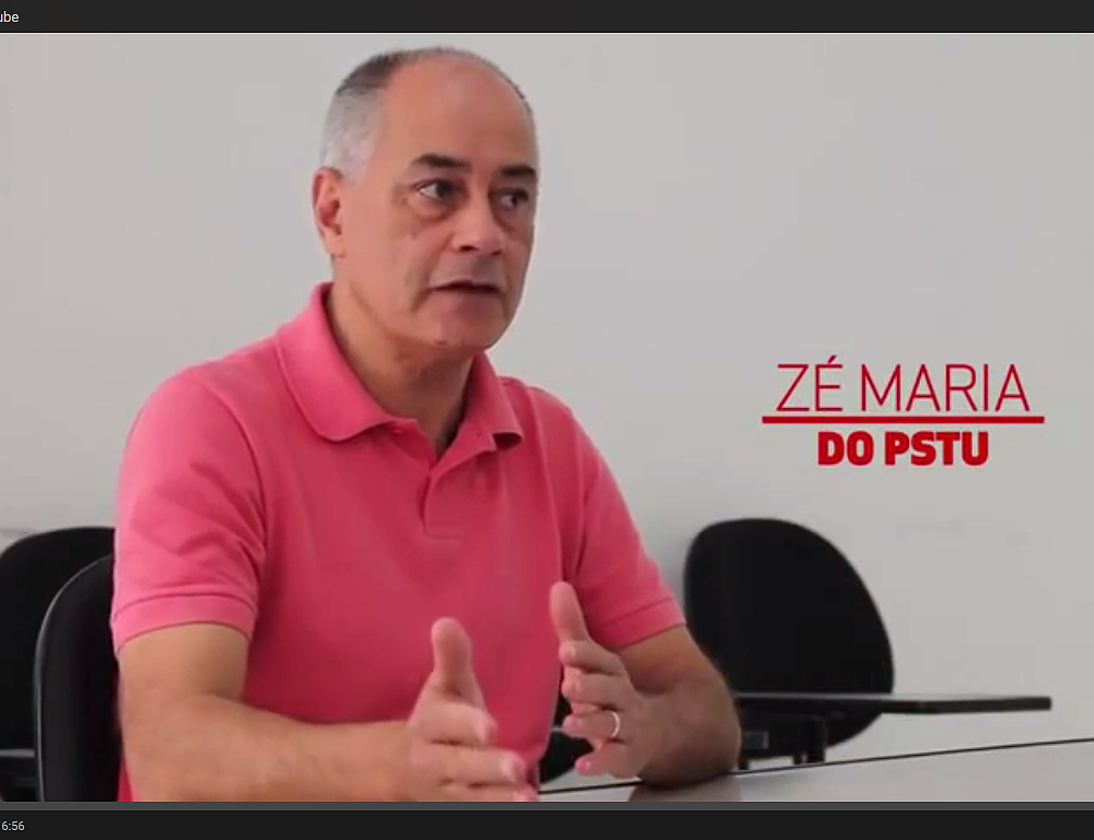 VÍDEO: Confira a entrevista com Zé Maria sobre a crise política e ...
