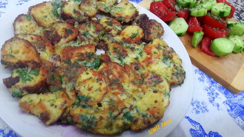 SİMİT TAVA TARİFİ pratik süper lezzetler | GÜLO ANNE MUTFAKTA