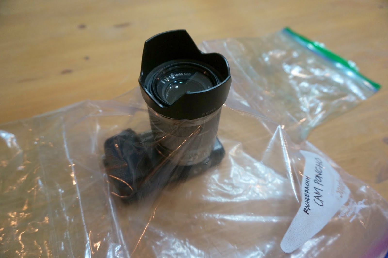 DIY Camera Poncho (Rain Cover)