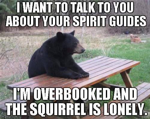 Hearth Witch Teachings: Facebook Spirit Guide Meme