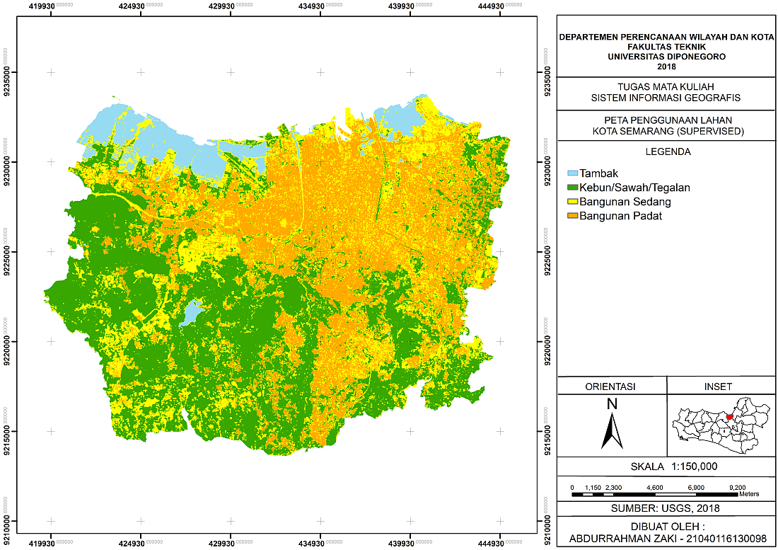 Klasifikasi Terbimbing dan Tidak Terbimbing pada Data Citra Landsat 8 ...