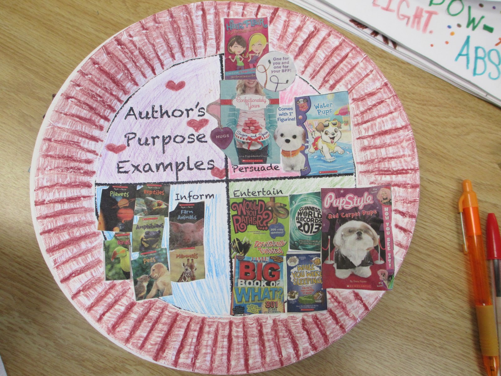 Fabulous in Fifth!: Author's Purpose- PIE