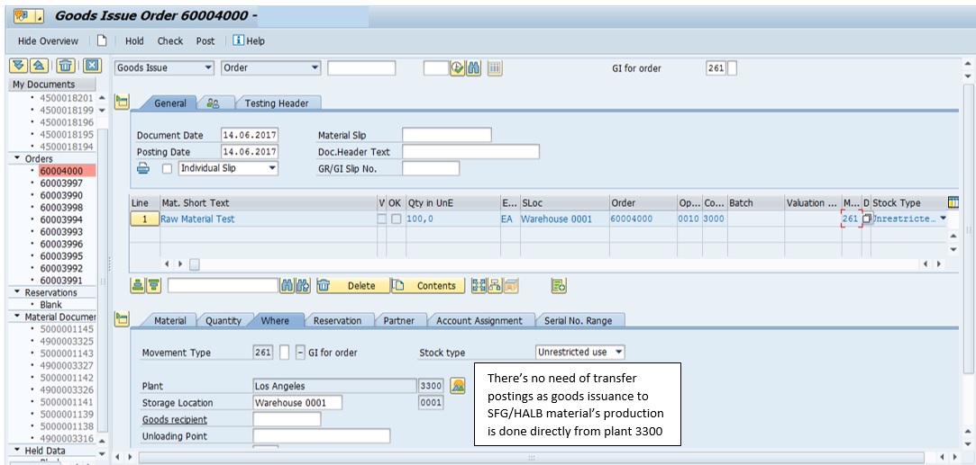 Production Planning in a cross plant set-up | SAP Online Guides