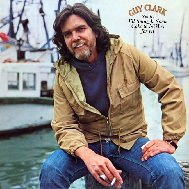 Farce the Music: 6 New Guy Clark Parody Album Covers