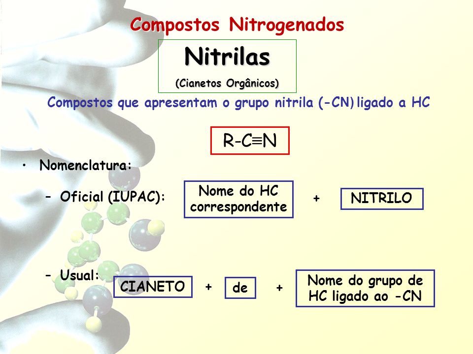QUÍMICA : Módulo 3 - Aula 43 - Aminas, amidas e outras funções orgânicas