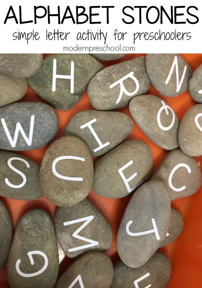 Alphabet Letter Stones