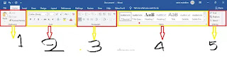 FUNGSI ICON MICROSOFT WORD BESERTA GAMBARNYA - Husaini Blog