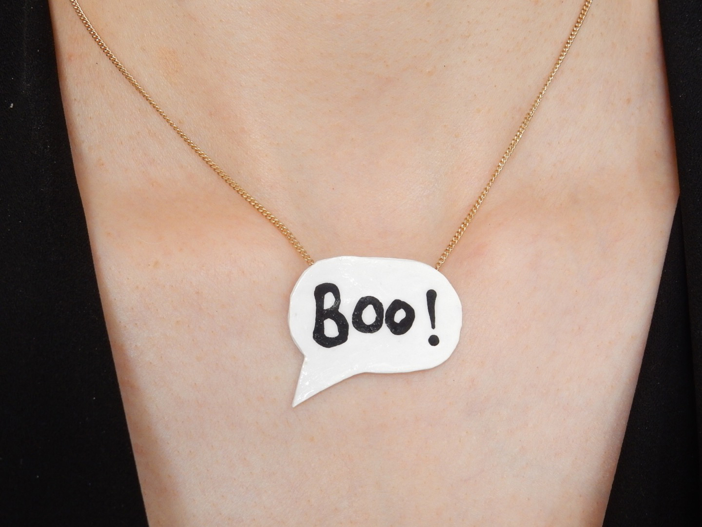 DIY Boo Speech Bubble Accessories