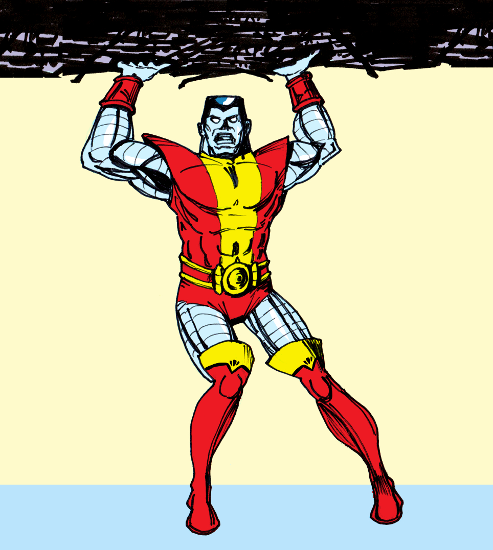 Chris Haizlip's Art: Colossus and Dragonfly and Rogue