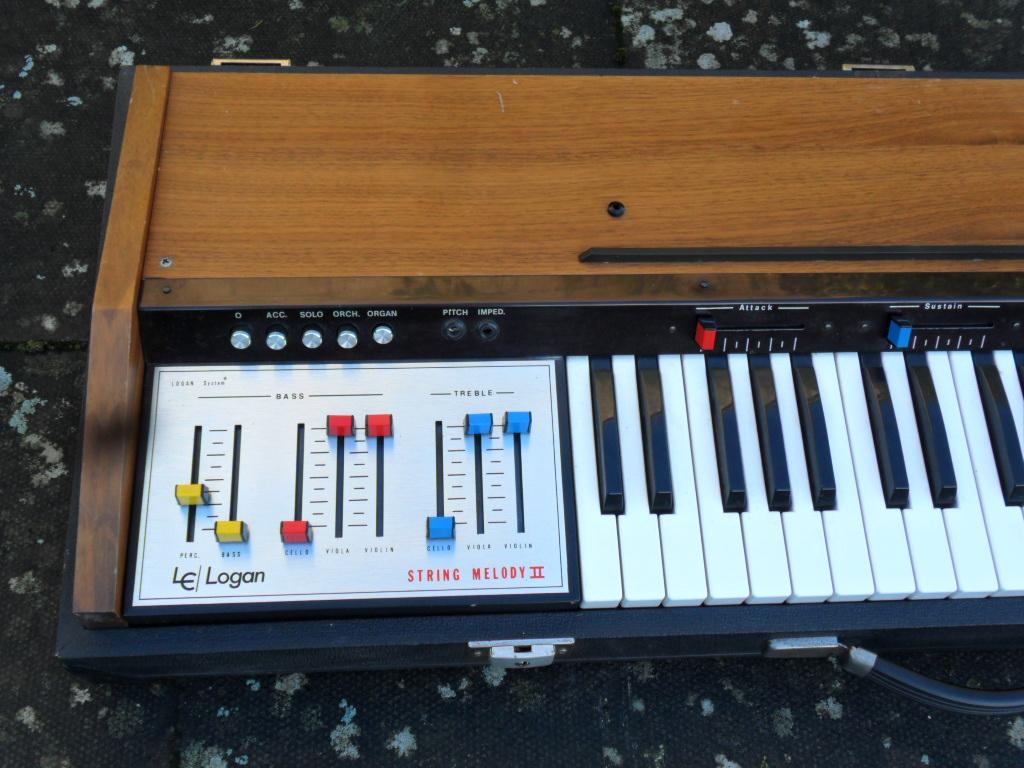 MATRIXSYNTH: Vintage Logan String Melody II Analog Polyphonic String Synth