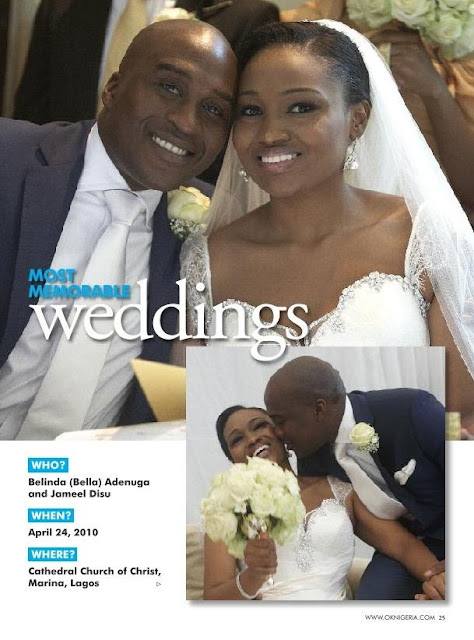 Ladun Liadi Blog: OK! NIGERIA Features Most Memorable Weddings: Bella ...