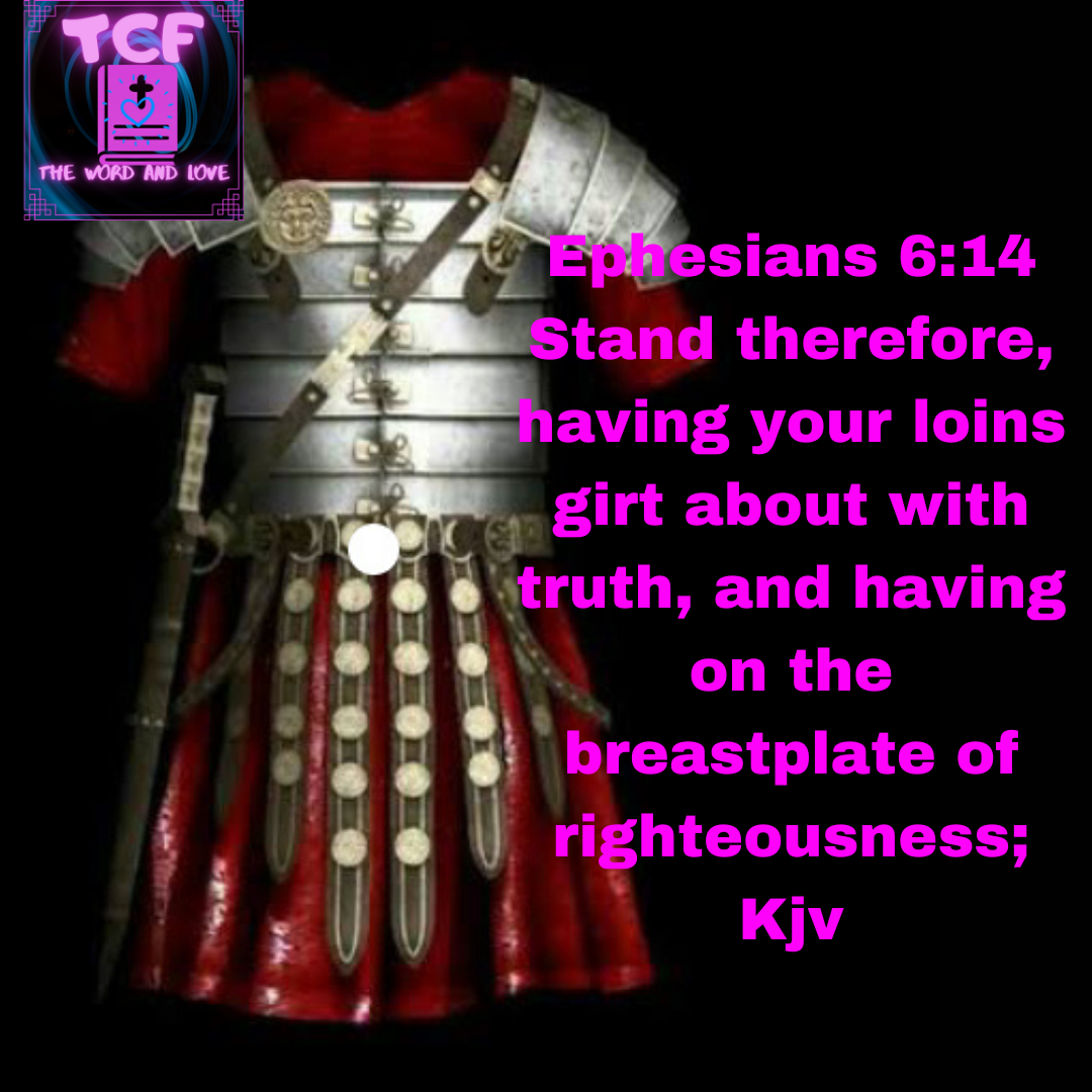 Breastplate Of Righteousness Template
