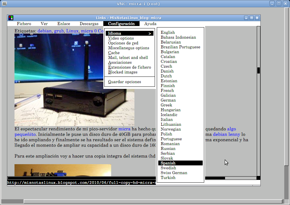MisNotasLinux_blog: Navegadores web ultraligeros