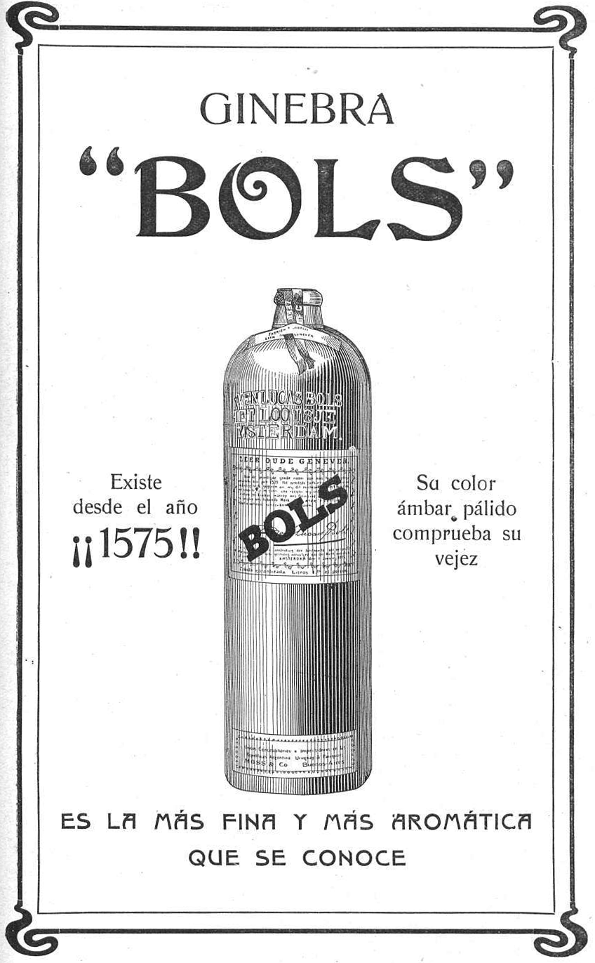 EL BARMAN CLÁSICO ARGENTINO: GINEBRA BOLS