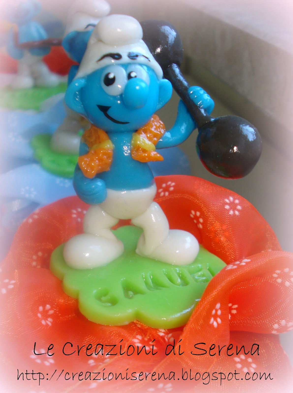 Creazioni Serena: Bomboniere - Il Villaggio dei Puffi