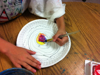 ChumleyScobey Art Room: "The Dot" Lesson on Paper Plates