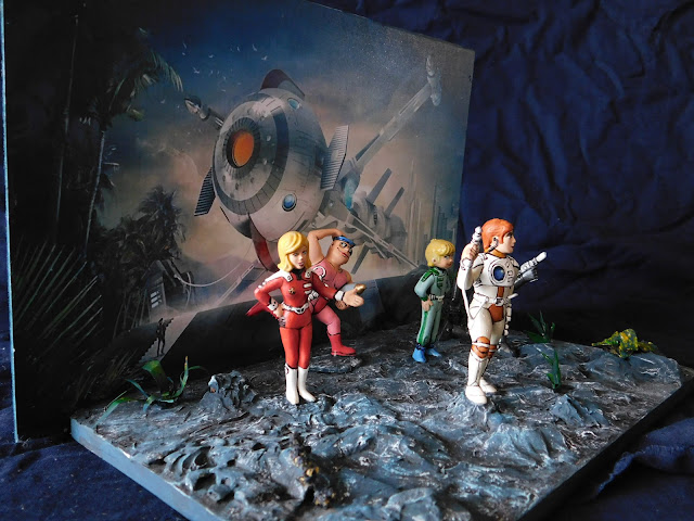 Happyscale-Modellbau: Captain Future - Hasbro Figuren (neu bemalt)