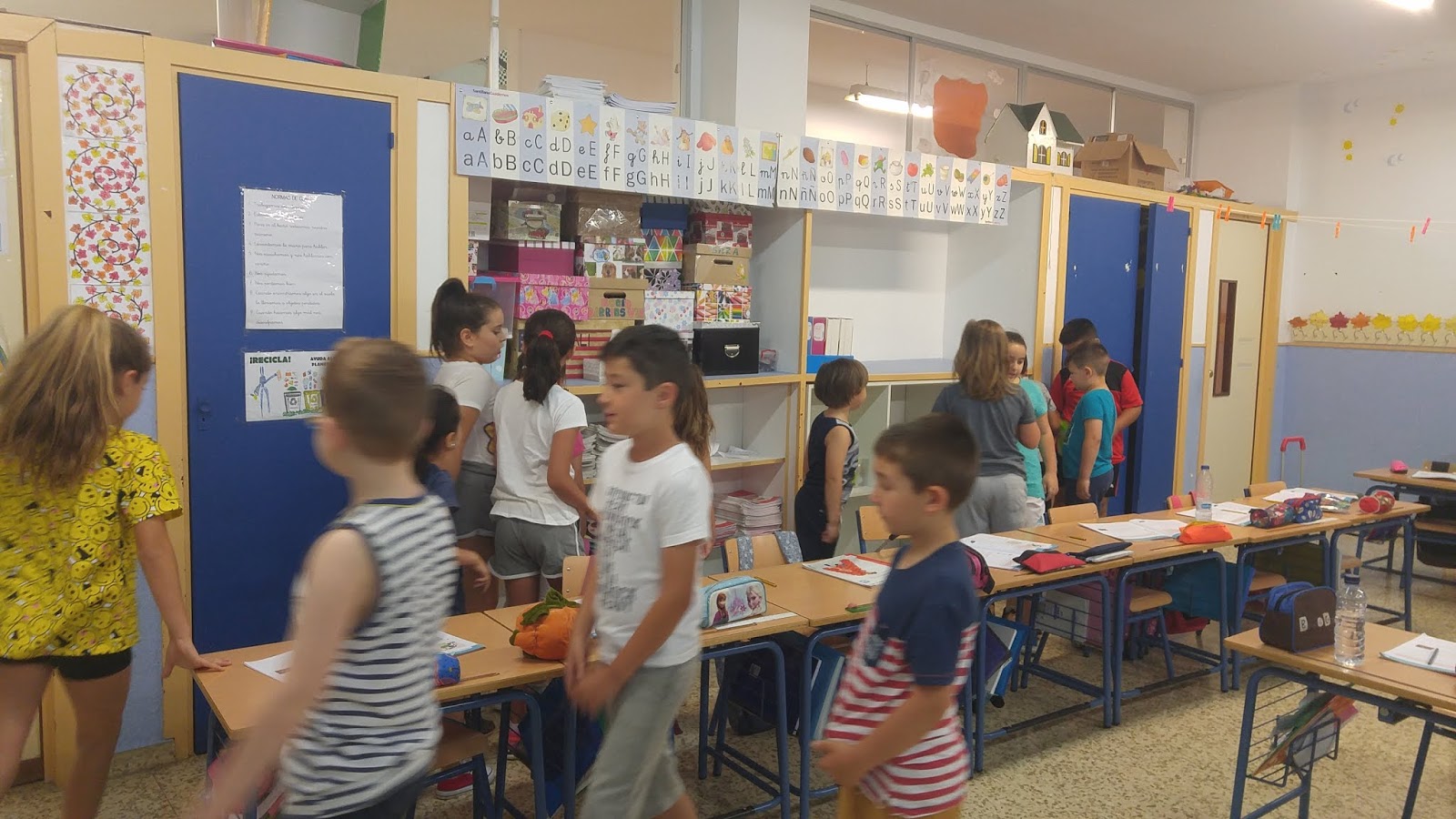 Relatos de aula: Visitamos las clases de Primaria