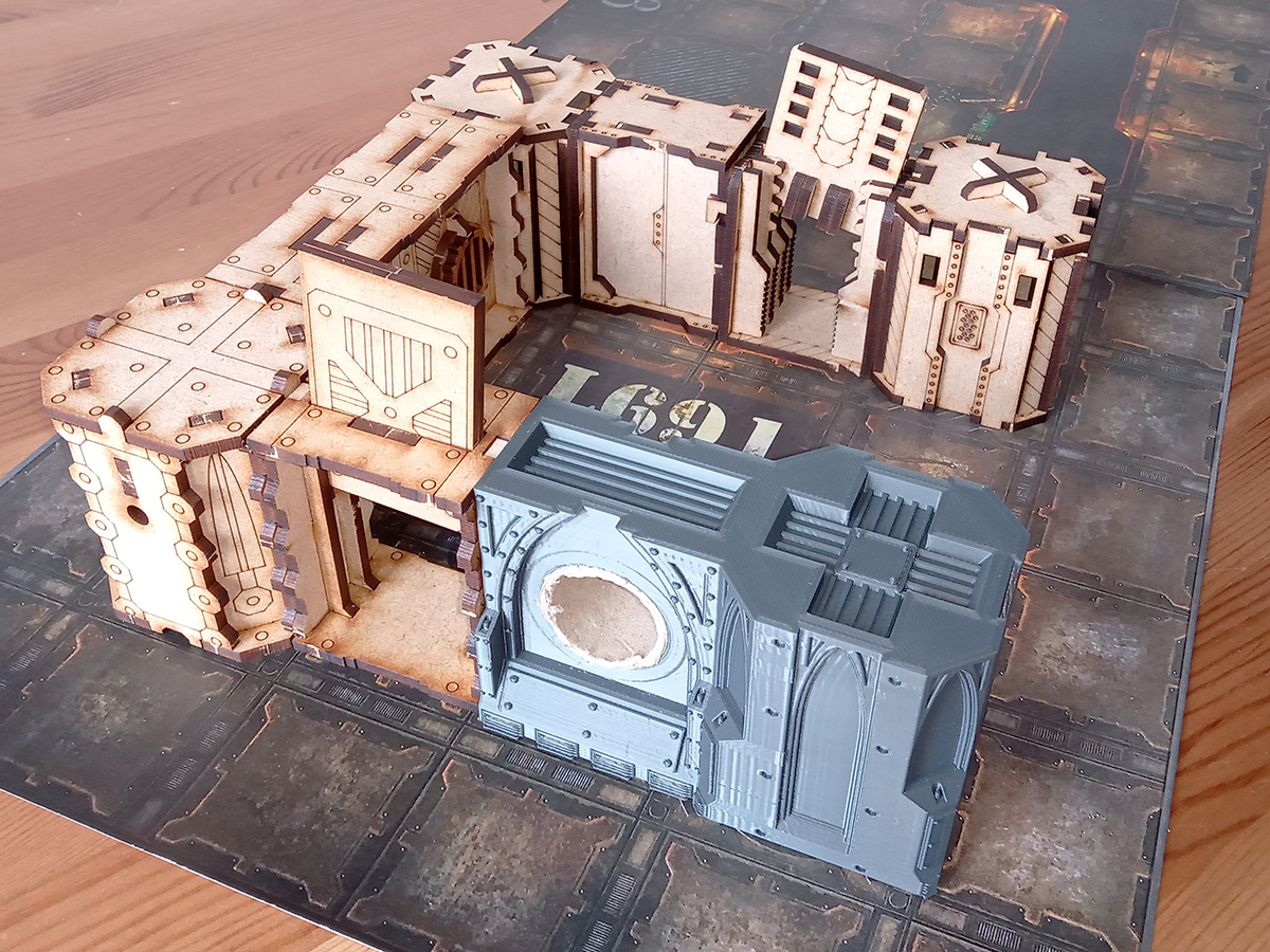 The Dusty Bookshelf: Necromunda - Zone Mortalis Terrain