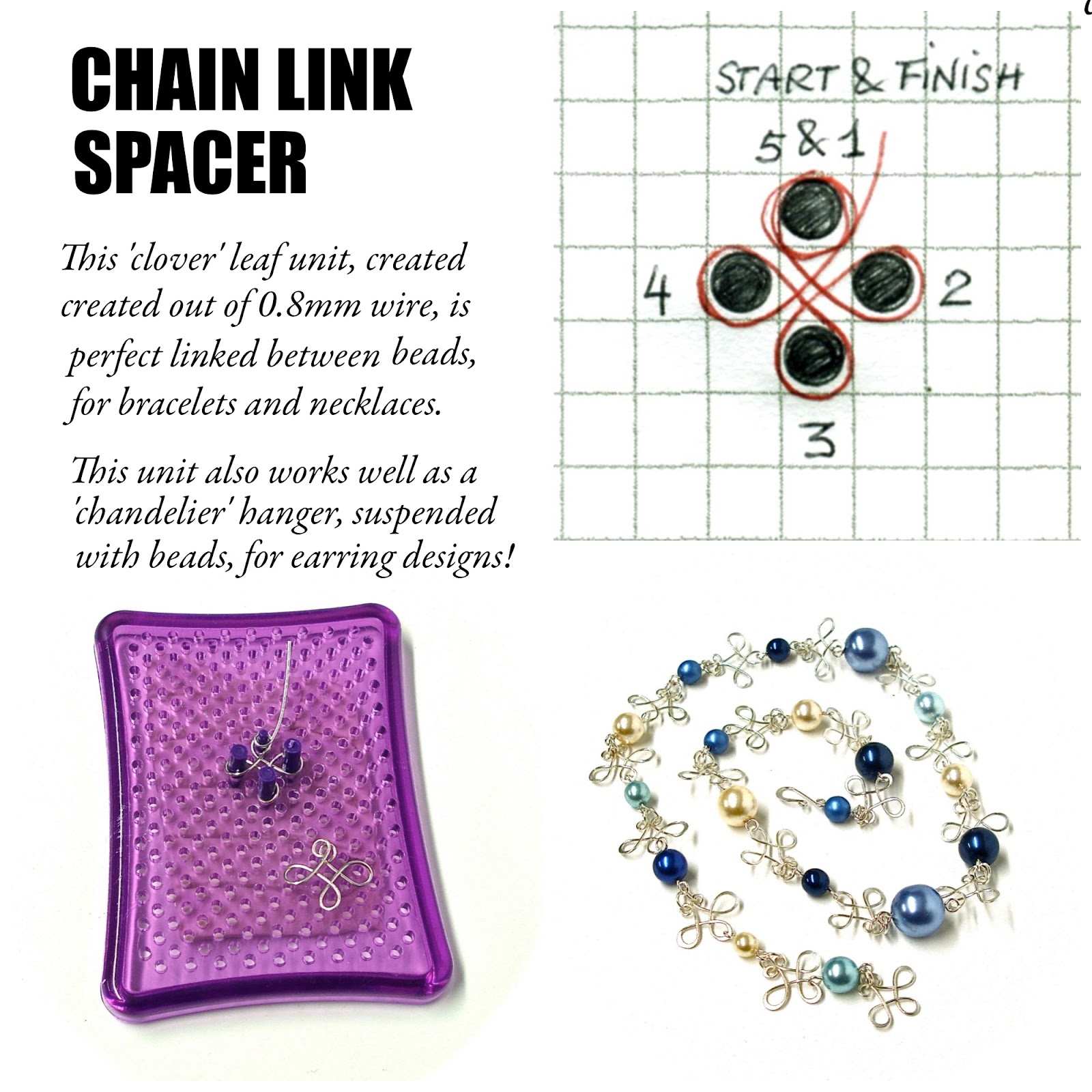 WireWorkers Guild: Back to school ... CHAIN LINKS