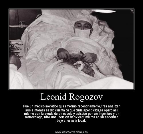Angry Angry Guru: Leonid Rogozov 1961 Self Appendix Operation
