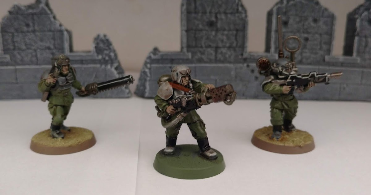 Varchilde's Vault: Regimental Reporting: Making the most of the Cadian kits