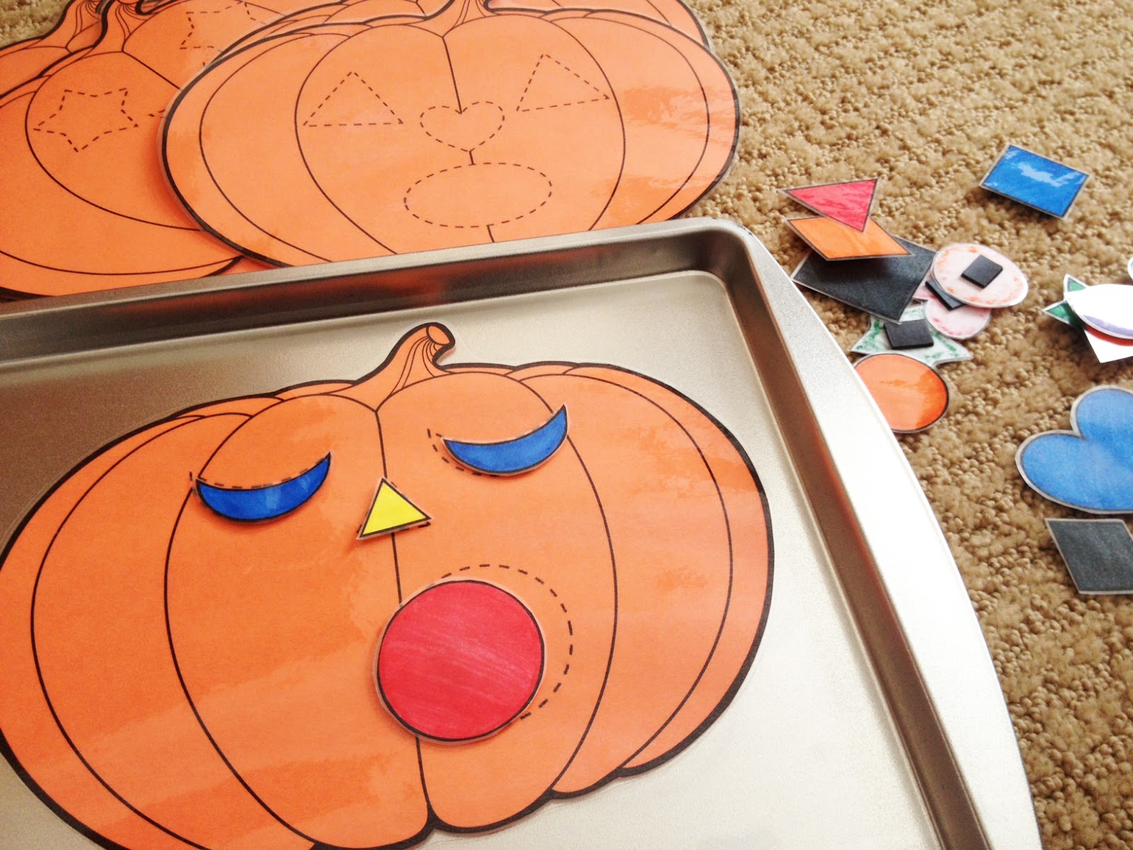 g*rated: Frugal Friday: Jack-O-Lantern Shape Matching