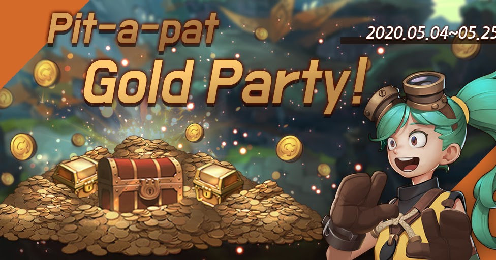 Pit-a-pat Gold Party!