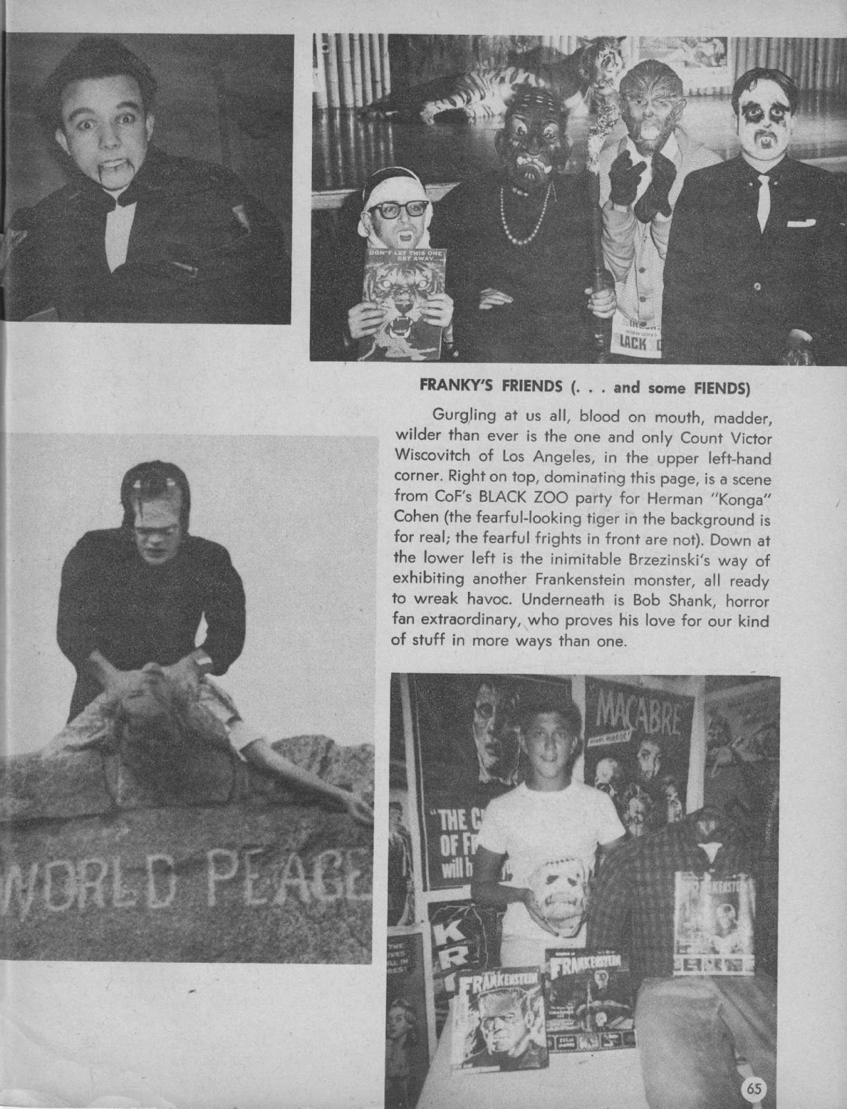 Monster Mask Ad - Castle of Frankenstein #4 | Blood Curdling Blog of ...