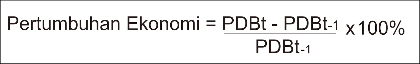 Cara Menghitung Laju Pertumbuhan Ekonomi | Bagus Sulaks