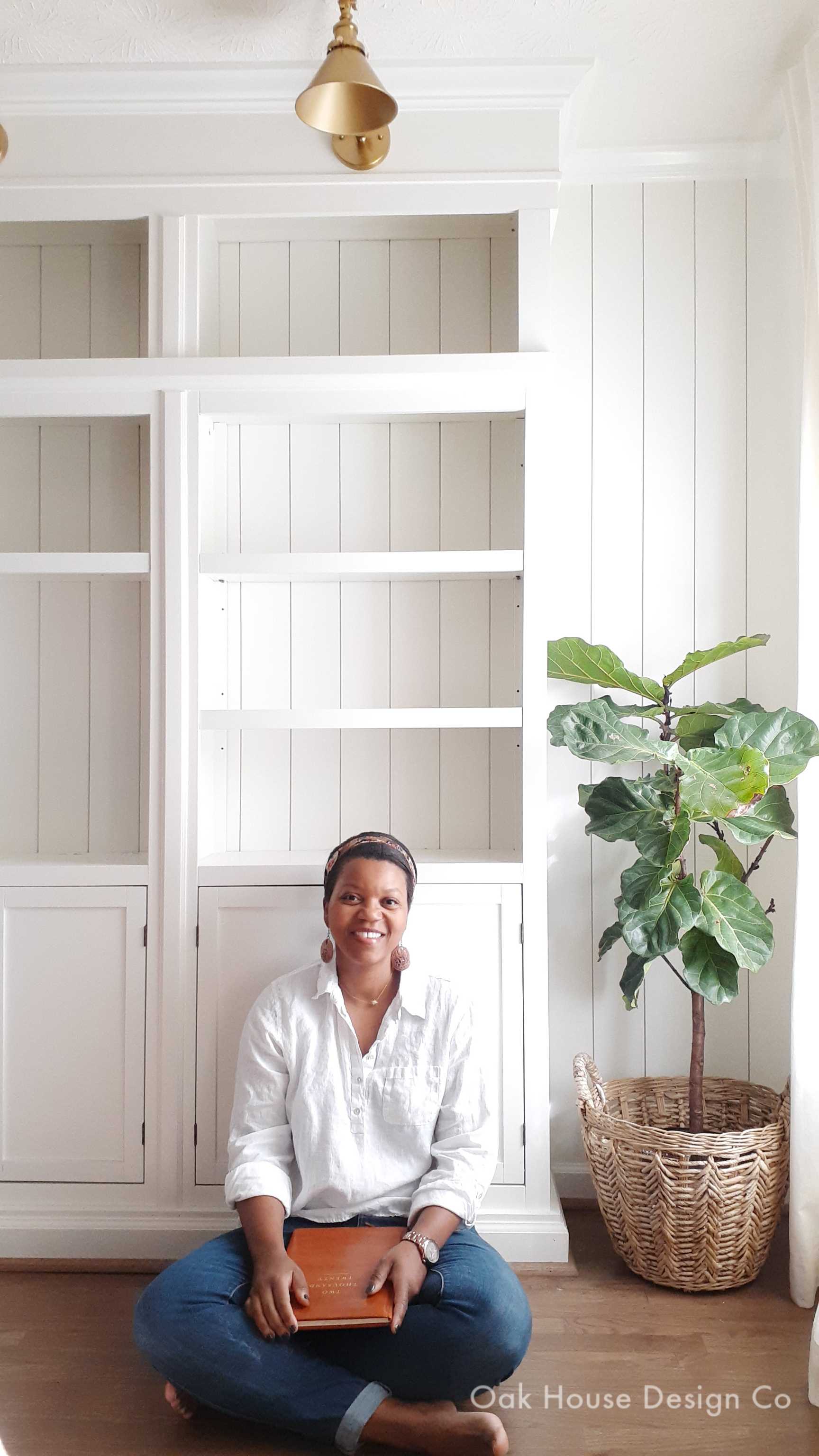 OAK HOUSE DESIGN CO.: How to Turn Store-Bought Bookcases into Custom ...