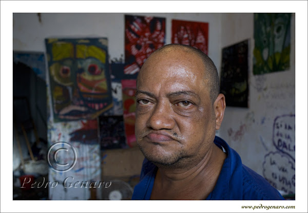 Fotografías de Carlos Goico, pintor dominicano