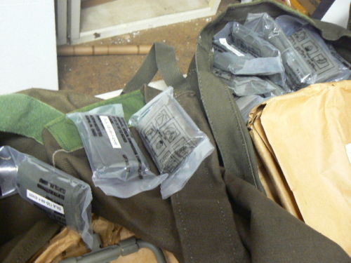 Webbingbabel: US Army Splint Set / Telescopic Splint Set