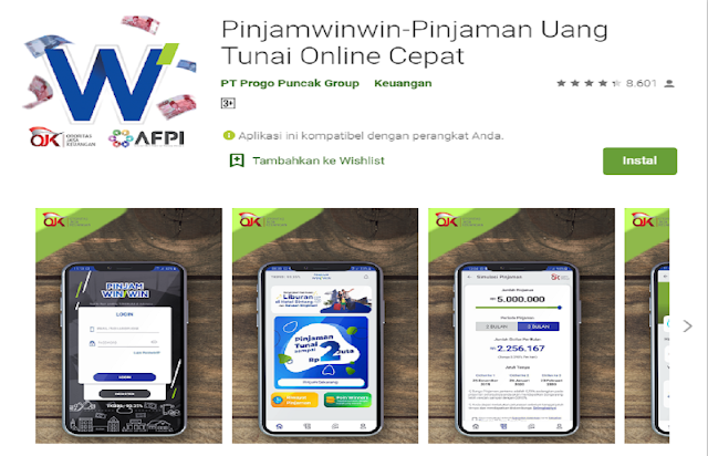 √ Aplikasi Pinjaman Online Cepat Cair dan Legal Terdaftar Resmi di OJK