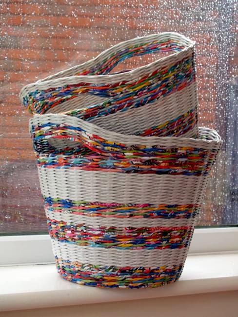 15 WAYS TO UPCYCLE BASKETS | thee Kiss of Life Upcycling
