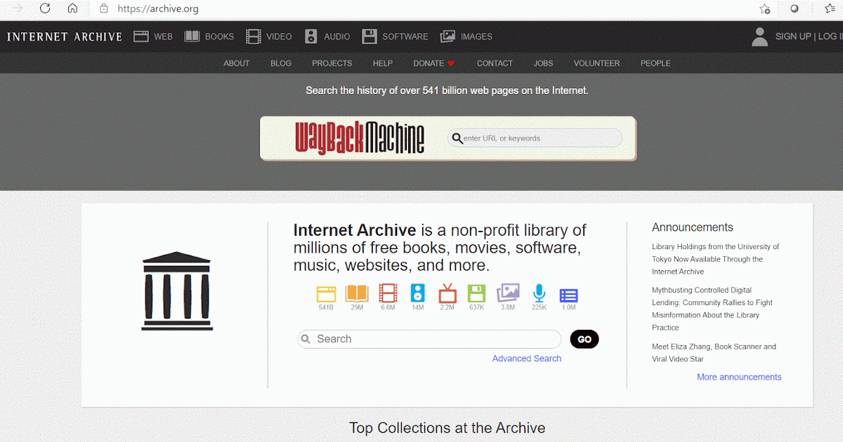 Informática y Docencia: Archivo de Internet, https://web.archive.org/