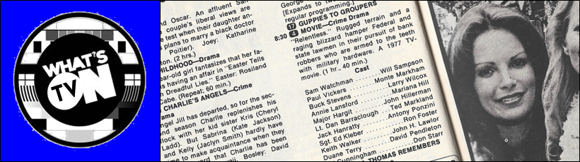 It's About TV: What's on TV? Wednesday, September 14, 1977