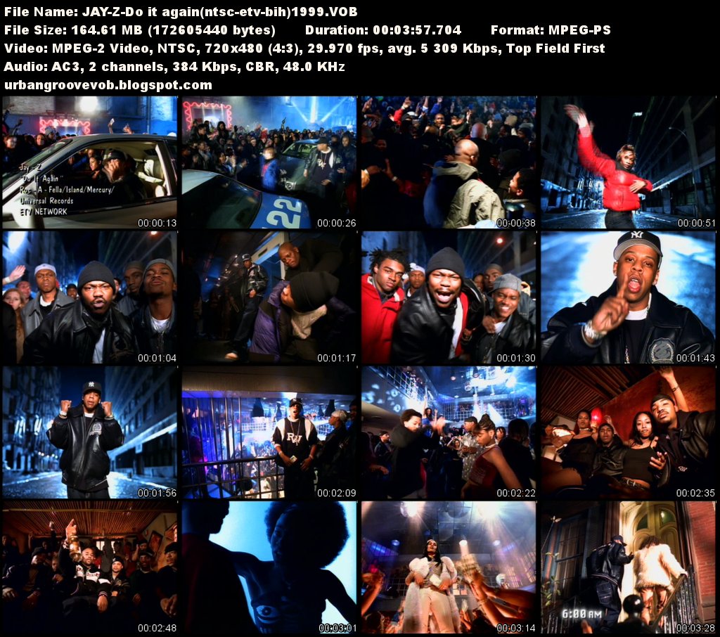 Urban Groove Vob Collection: Jay-Z - Do It Again (1999)