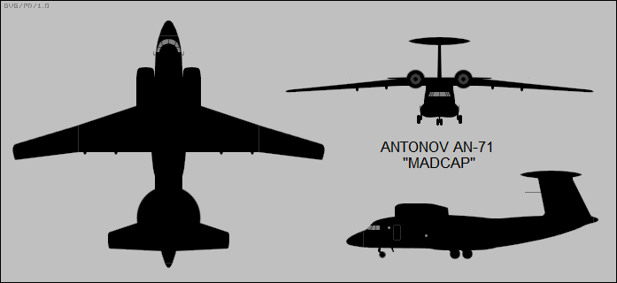 SI VIS PACEM, PARA BELLUM: L'Antonov An-71 (in cirillico Антонова Ан-71 ...