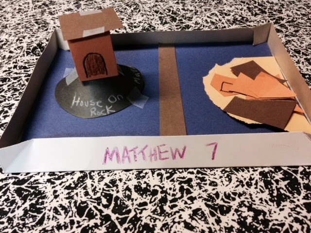 Children's Bible Lessons: Lesson - The Wise Man Built His House On A Rock