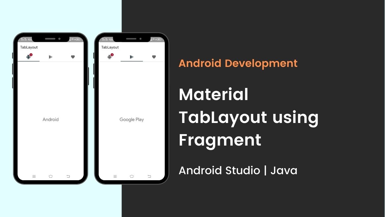 Android Material TabLayout using Fragments | Badges in TabLayout ...