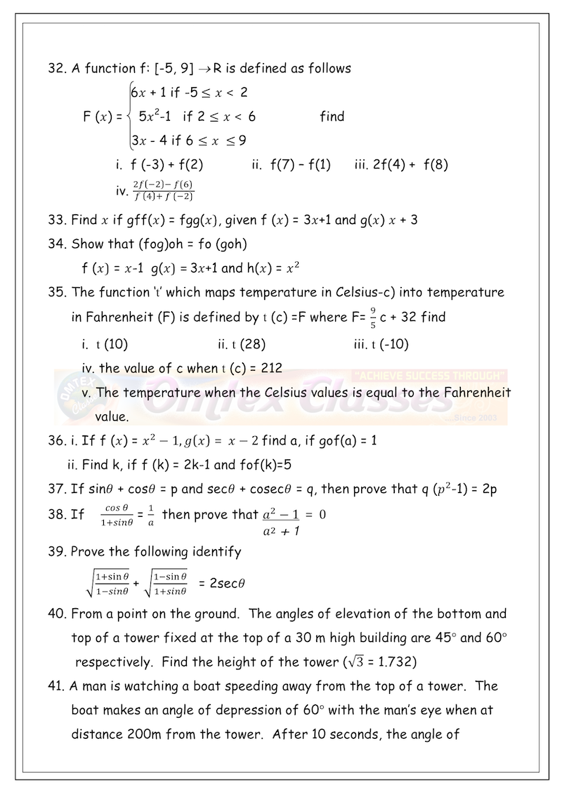OMTEX CLASSES: 10th-maths-25-portion-model-question-paper-english-medium