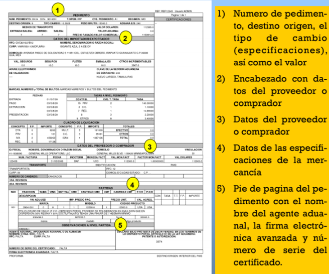 ¿Sabes qué es un PEDIMENTO?