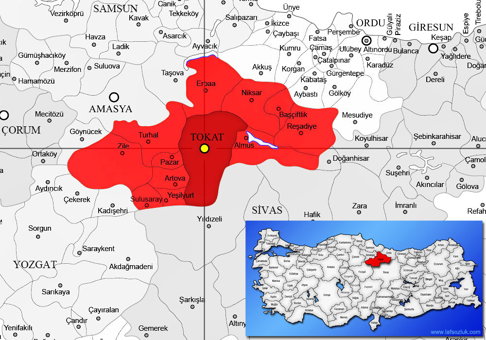 Tokat merkez nerededir? - Laf Sözlük